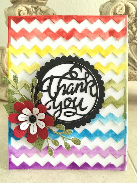 Thank You by Eva Dobilas - Cheery Lynn Designs Inspiration Blog