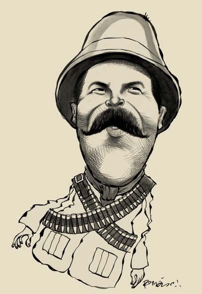 Pancho Villa Caricatura