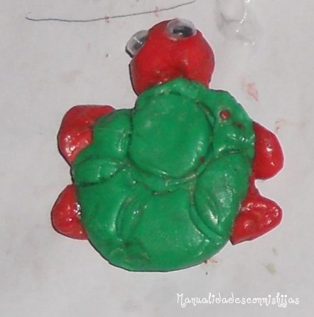 Manualidades con mis hijas: Tortuga de plastilina