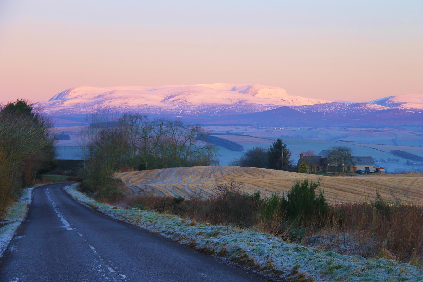 Highland cyclist: Ben Wyvis