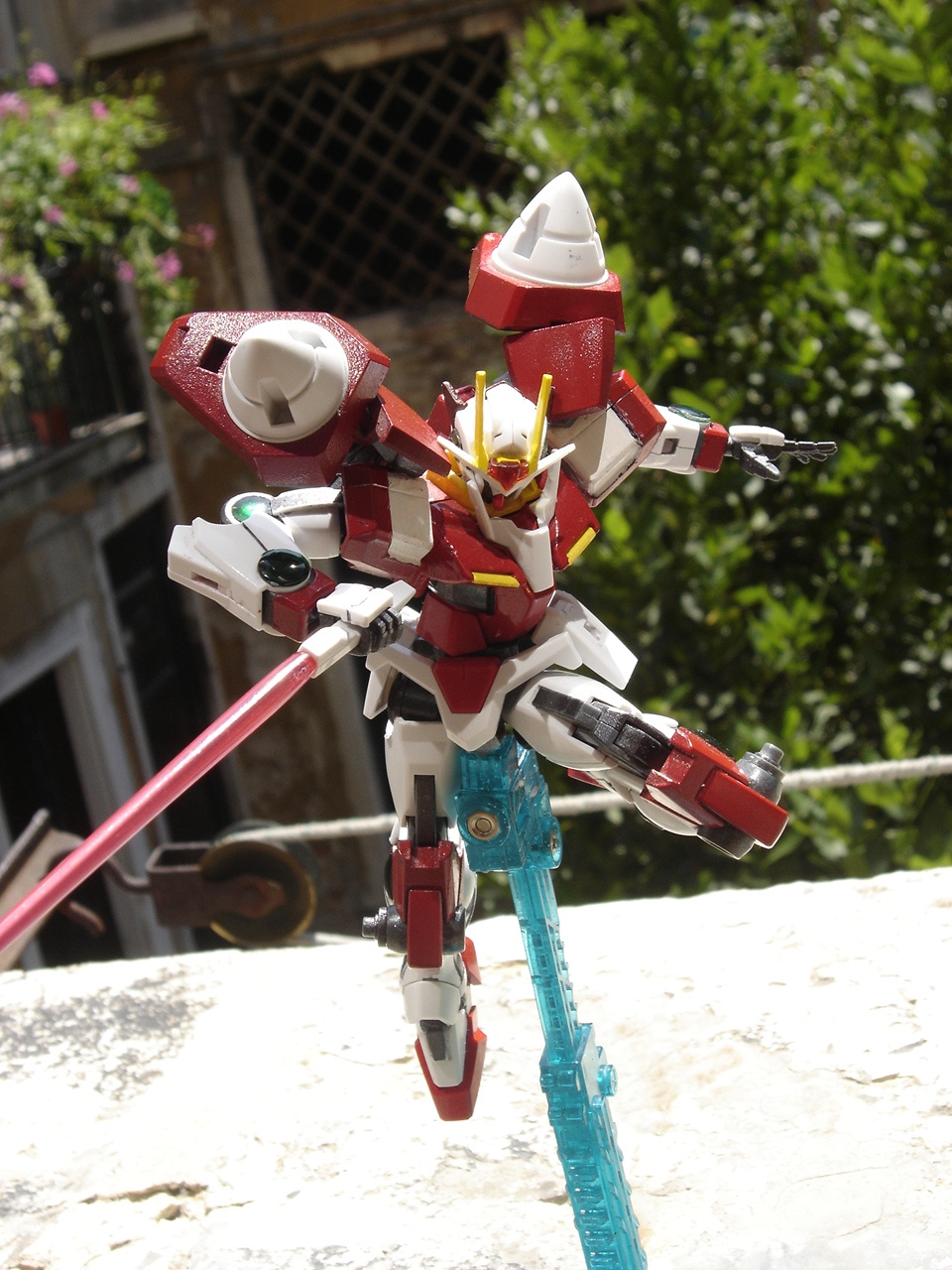 Lightning Ace's gundams: 00 GUNDAM 7 SWORD/G HG 1/144 posings with GN ...