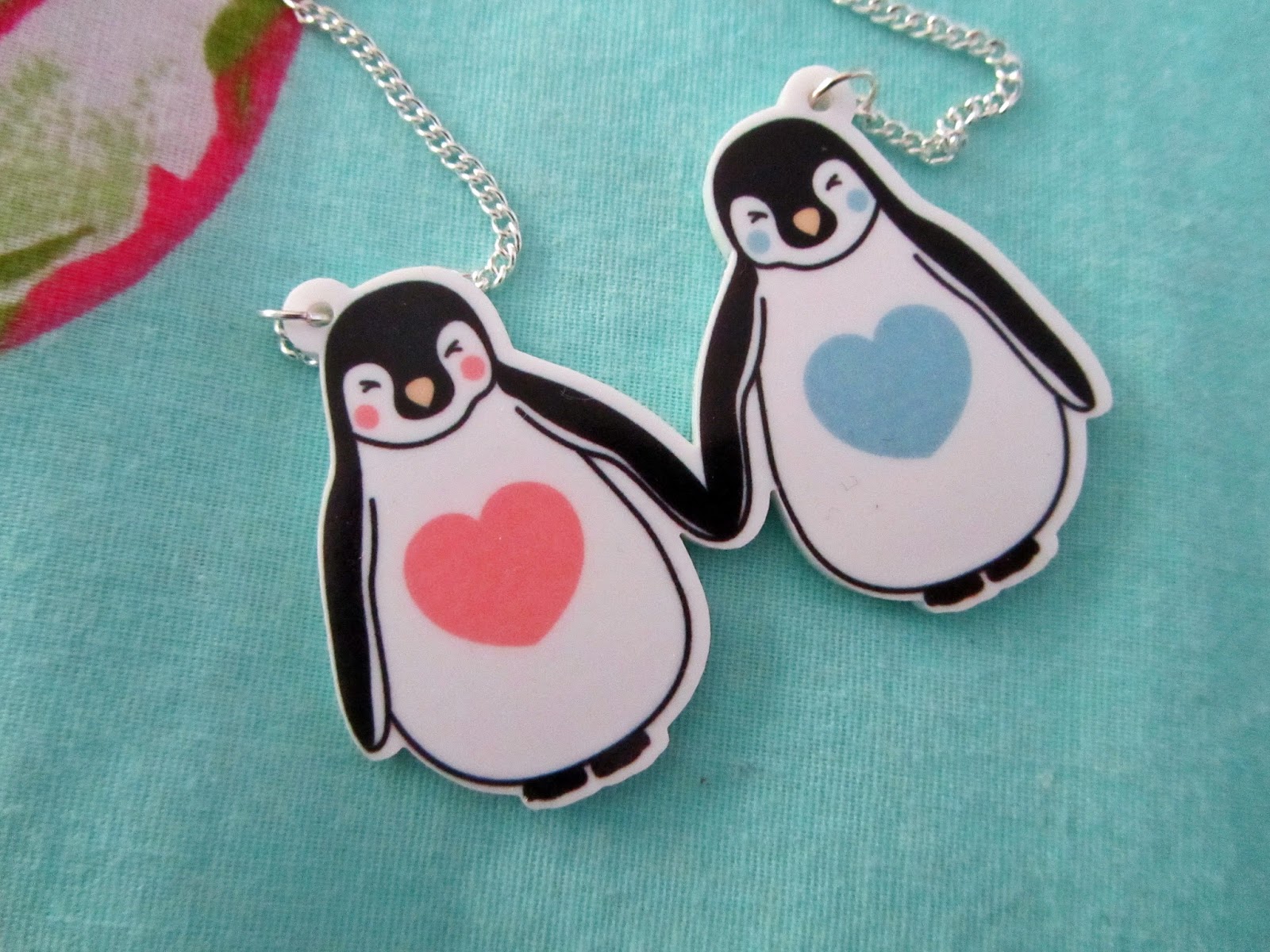 Punky Penguins in Love | Polka Spots and Freckle Dots