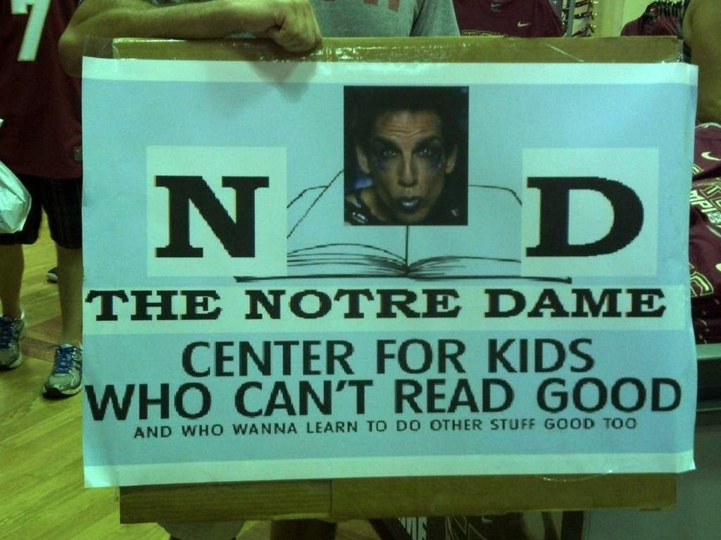 Bluesman: Derek Zoolander - The Notre Dame Center For Kids Who Can't ...