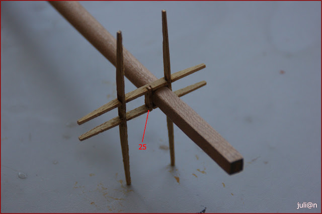 El rincón de Julián: Construcción del trinquete