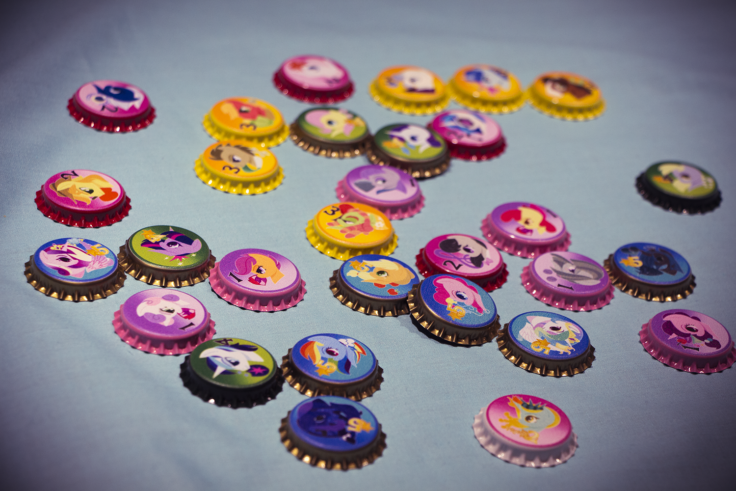 Equestria Daily - MLP Stuff!: New Pony Cap Flicking Game - Buckshot