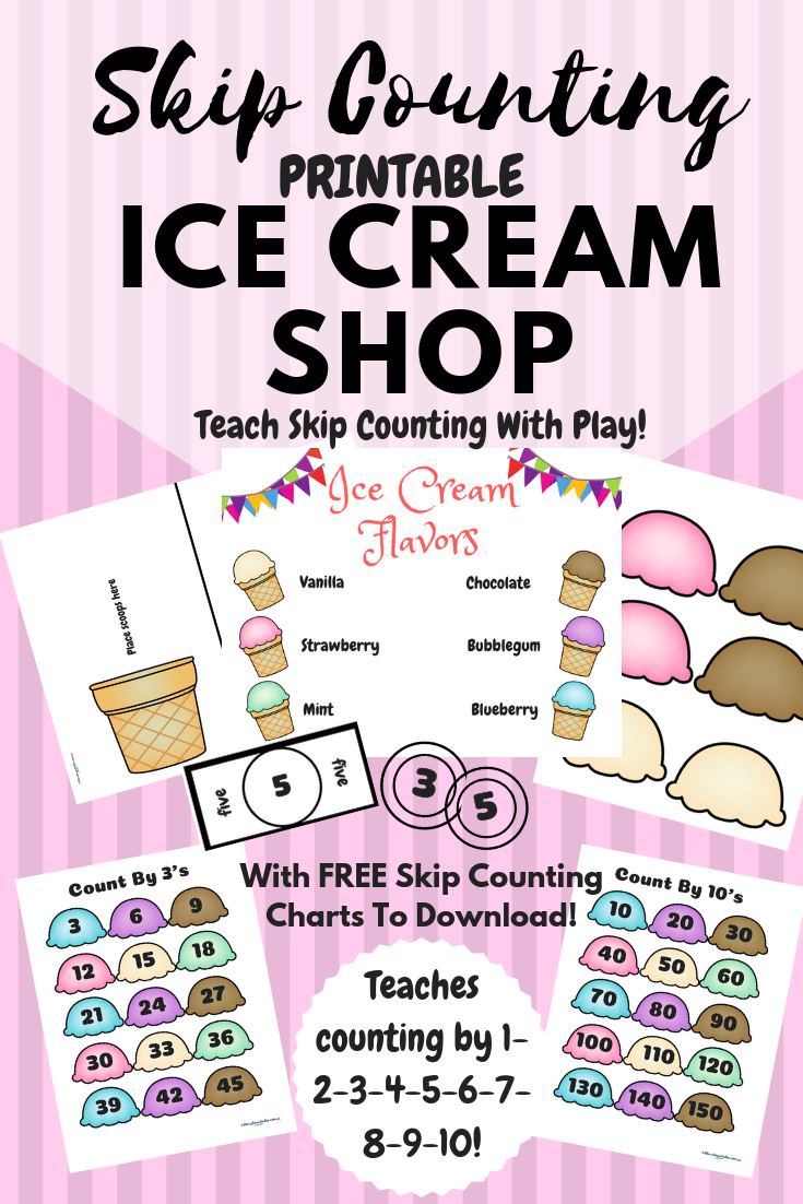 Messy, Beautiful, Fun: Worksheet Wednesday: Skip Counting At The Ice ...