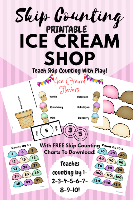 Messy, Beautiful, Fun: Worksheet Wednesday: Skip Counting At The Ice ...