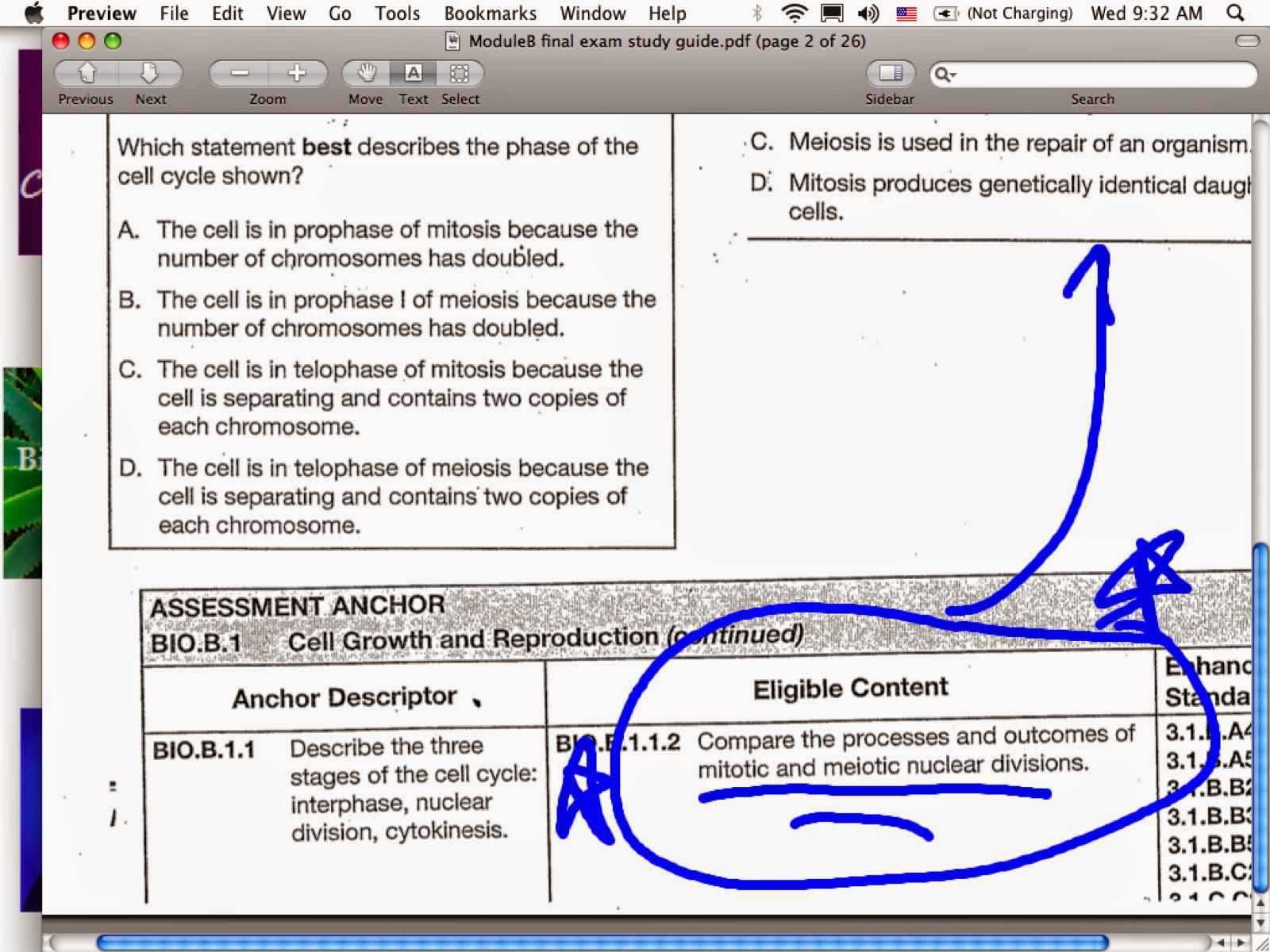 EC Honors Biology: KEYSTONE EXAM MODULE B/ FINAL EXAM REVIEW DAY 1