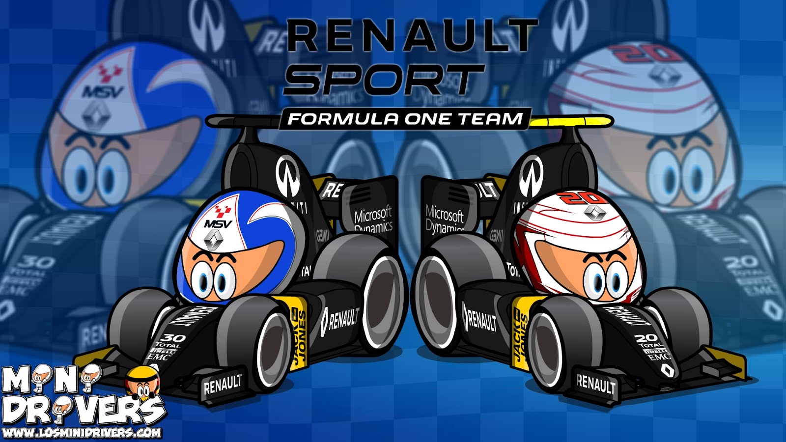 Cartoon Renault F1 2016 Team : r/formula1