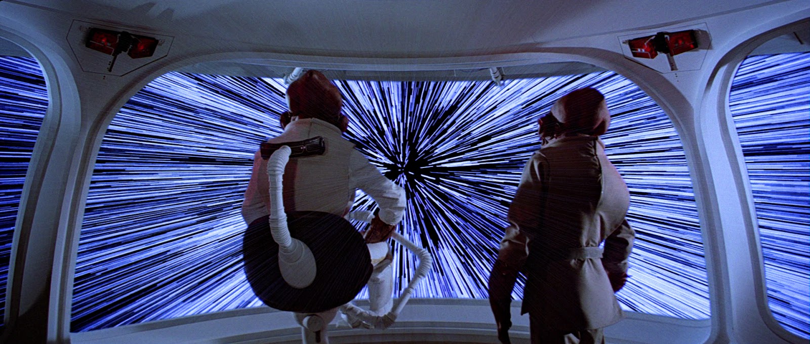 Hyperspace Travel as Airplane Trips in Star Wars