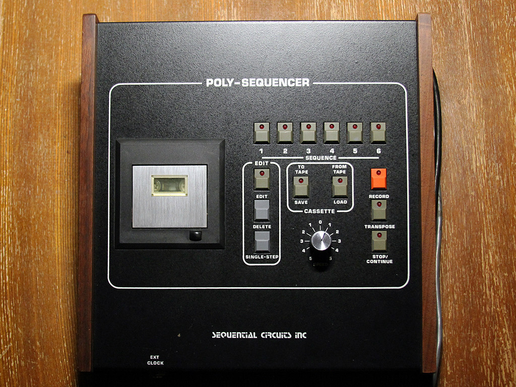 MATRIXSYNTH: Sequential Circuits Poly-Sequencer Model 1005 SN 0133 with Product 6 Tape