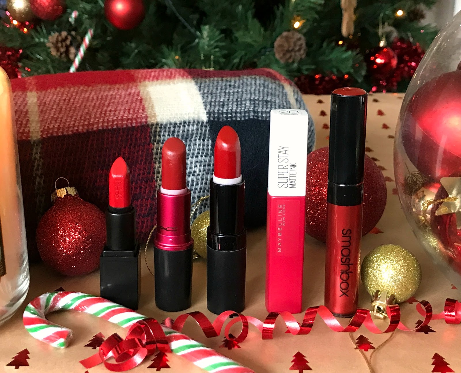 My Favourite Christmas Red Lipsticks