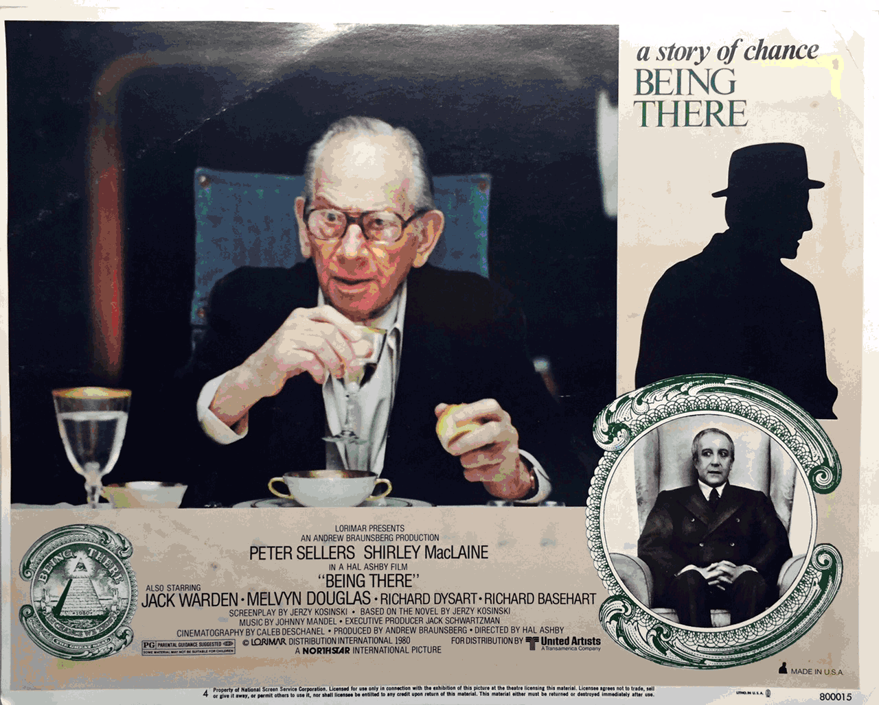 Movie Lovers Reviews: Being There (1979) - Adam Cast Out of the Garden ...