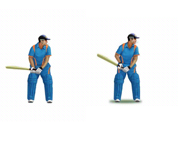 RAVI ART: Cricket animations for game ( Games2win.com)