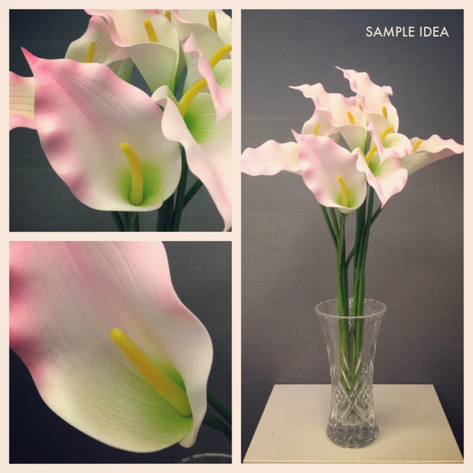 BUNGA CALLA LILY SPRAY PINK
