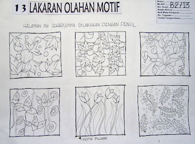 77+ Contoh Lukisan Olahan Bunga