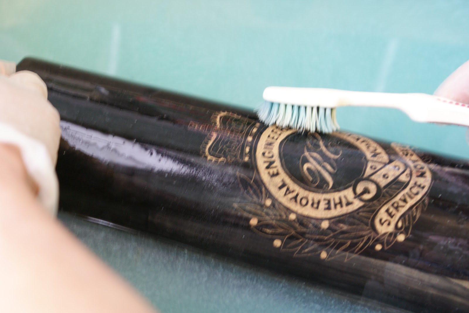 Trench Art: Turning Swords into Ploughshares: How to etch a brass shell ...