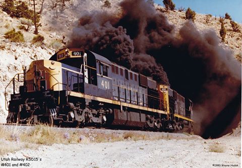 Industrial History: Smoking Diesel Locomotives