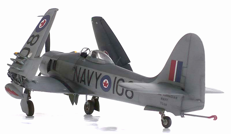 The Great Canadian Model Builders Web Page!: Hawker Sea Fury FB 11
