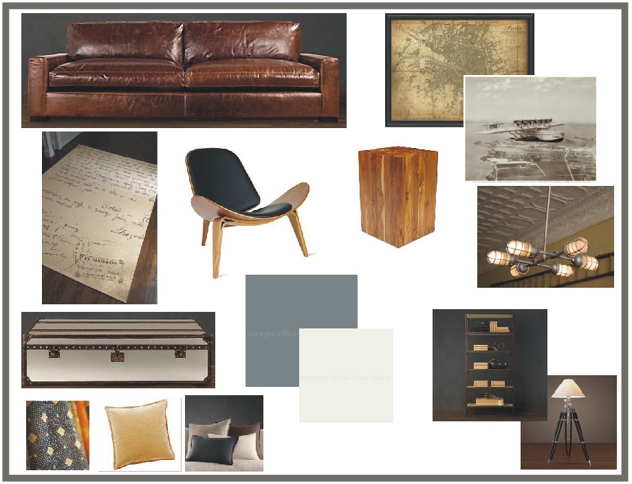 Delorme Designs: WINE LABEL ROOM DESIGN 3