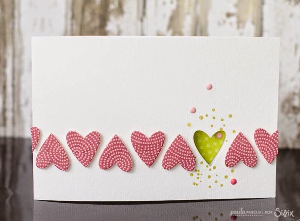 Crafting ideas from Sizzix UK: A clean and simple Congratulations card