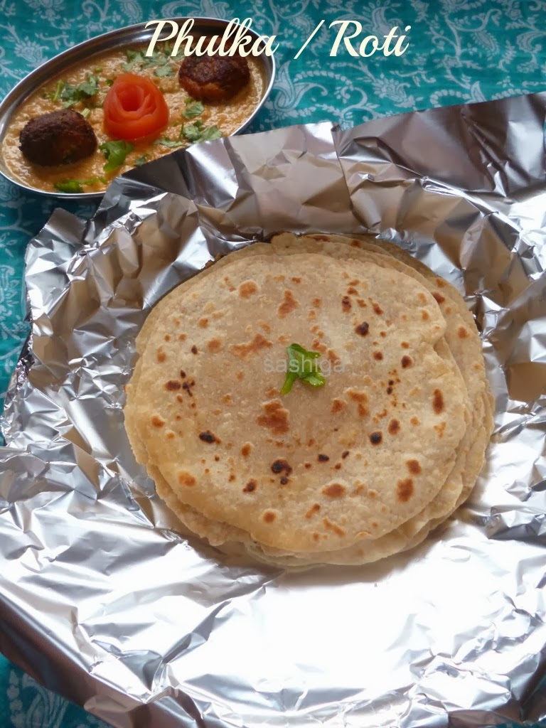 Sashiga Kitchen: புல்கா (ரொட்டி) செய்வது எப்படி??/ How To Make Soft ...