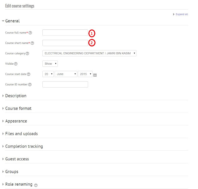 Bagaimana untuk membuat platform kursus baharu di LMS CIDOS ...