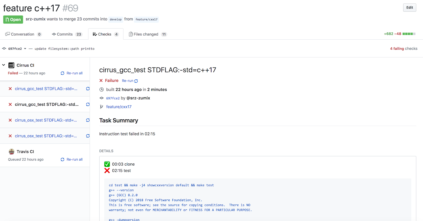 ブログズミ: GitHub Checks 対応 CI サービスを使ってみた