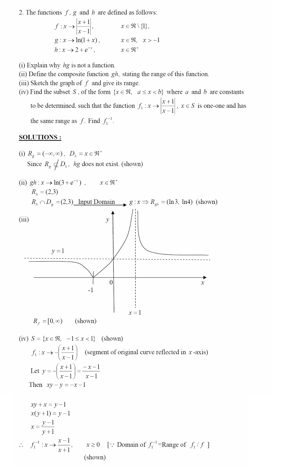 H2 Maths Tuition By White Group Mathematics