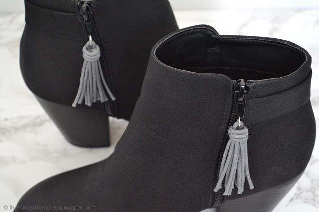 DIY Fashion // How to Make Boot Tassels | The Things She Makes