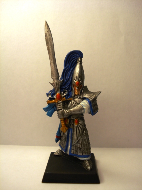 Peter's Cave: Warhammer High Elf Swordmaster of Hoeth