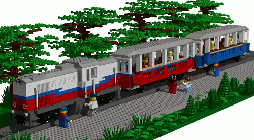 bricks'n'gears: Hungarian train collection