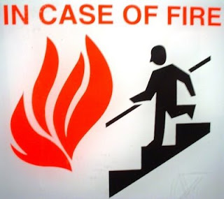 Shared Musings: In Case of Fire.