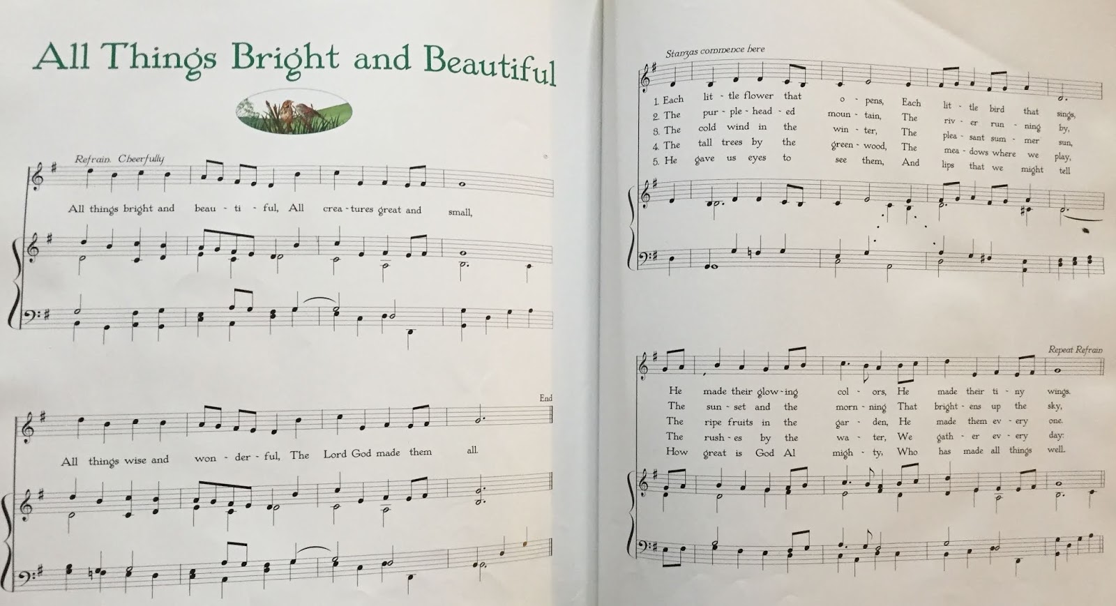 Picture Book Theology: All Things Bright & Beautiful