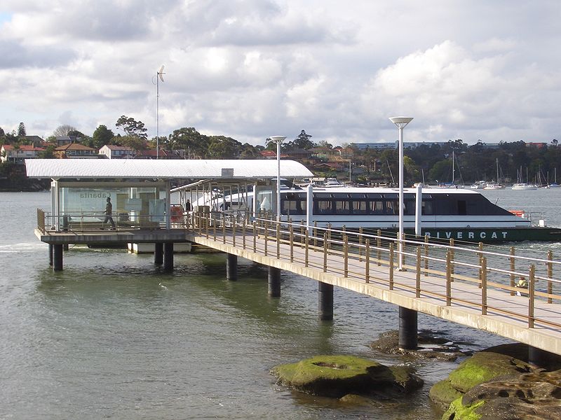 Sydney - City and Suburbs: Cabarita, ferry wharf