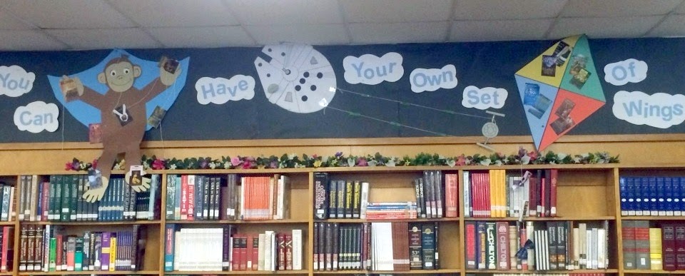 Library Displays: Get carried away with reading