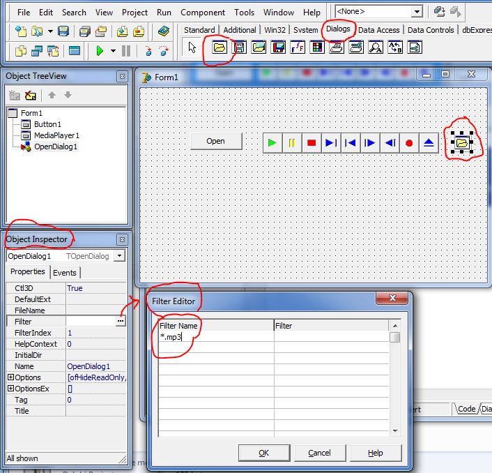cara membuat media player di delphi 7 | Diky Sang Juara