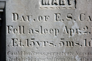 Taphophile Corner: the Elements of an Inscription