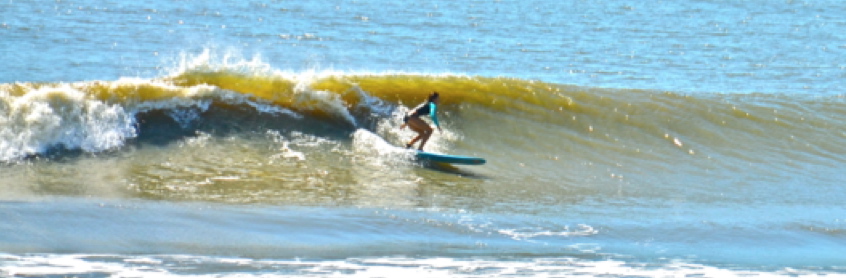 Girl With A Surfboard: String Art DIY