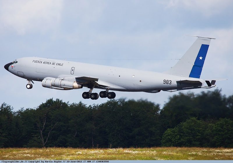 DEFENSA CHILENA: KC-135 DE LA FACH EN ALEMANIA