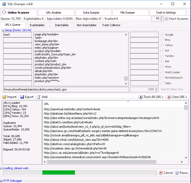 Download SQLi Dumper v.8.0 Clean
