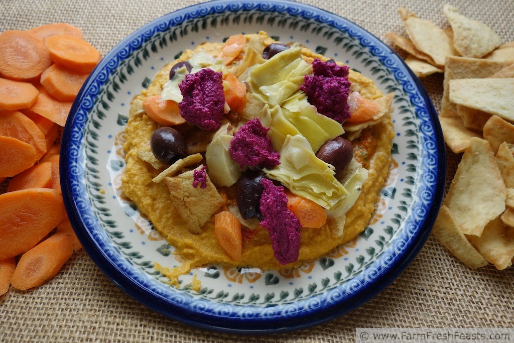Farm Fresh Feasts: Fall Color Vegetable Appetizers {Sriracha Pumpkin ...