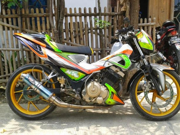 40+ Modifikasi Airbrush Satria Fu Keren Terbaru - Variasi Motor Mobil ...