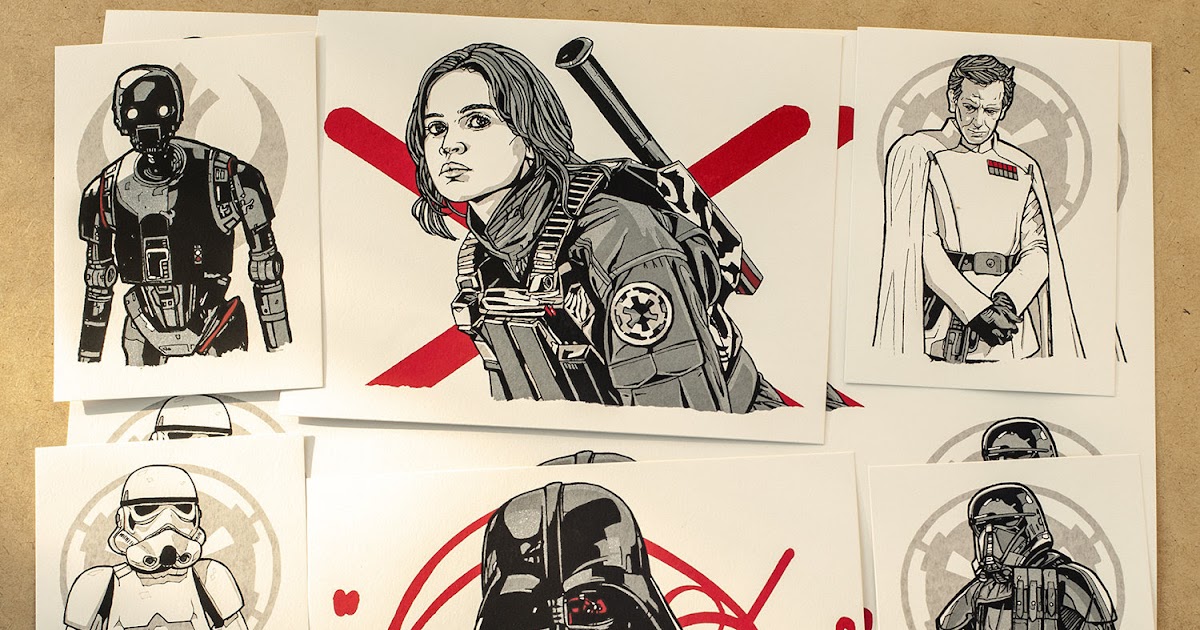 INSIDE THE ROCK POSTER FRAME BLOG: New Flesh Rogue One Handbill Print ...