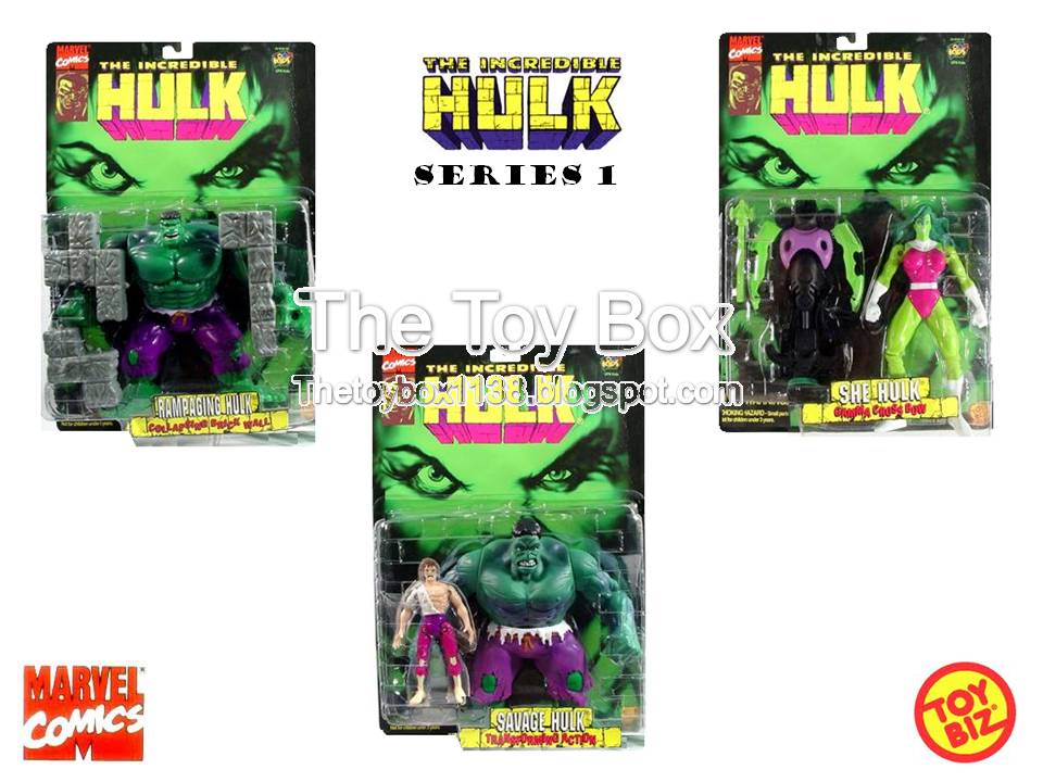 The Toy Box: The Incredible Hulk - 1996-2004 (Toy Biz)
