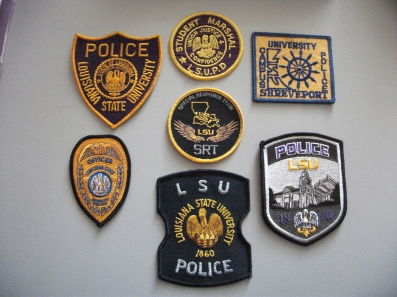 Louisiana Police Patches Collector: Misc. patches