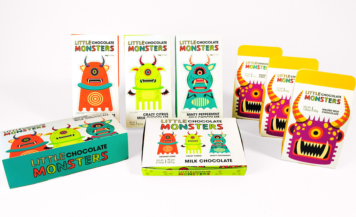 Little Chocolate Monsters (Student Project) – Packaging Of The World
