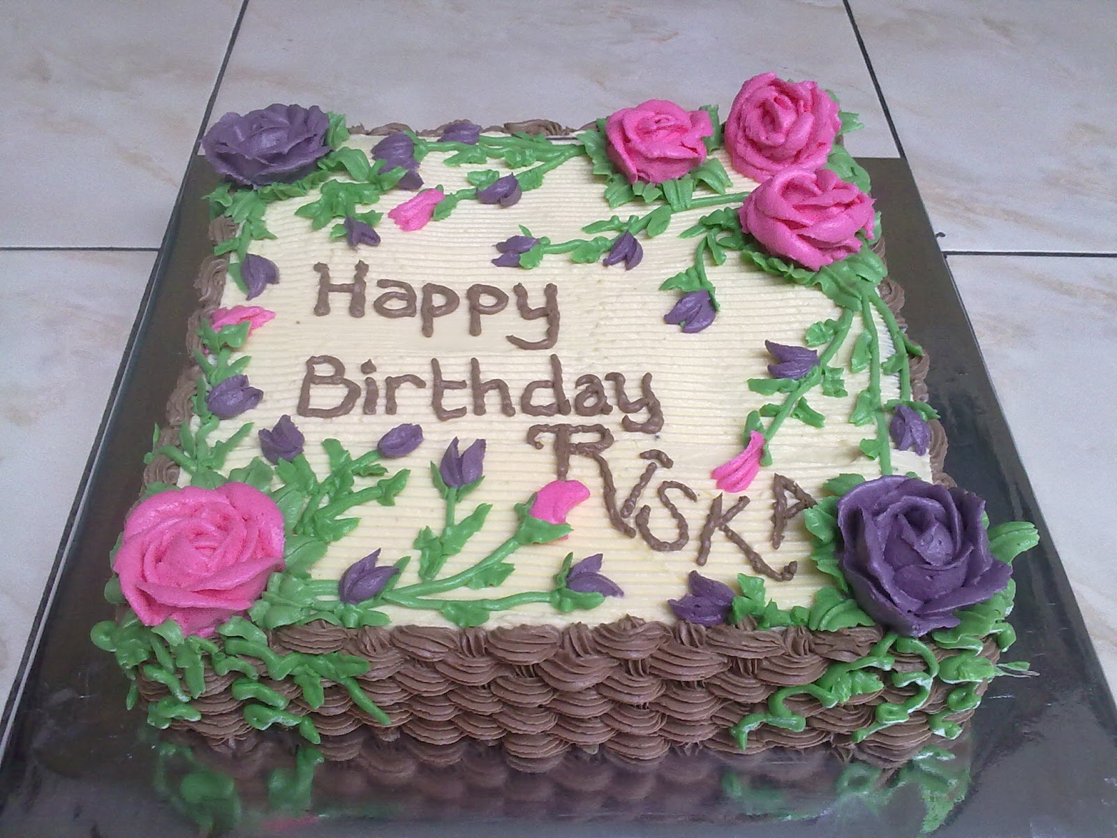 Dapur Lavender: CAKE ULTAH