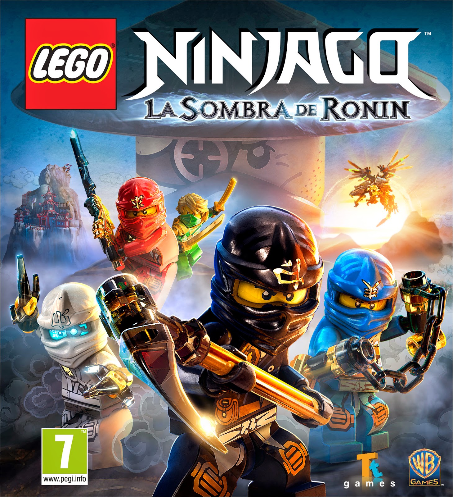 Videojuegos: Nuevo arte de portada de "LEGO Ninjago: La Sombra de Ronin".