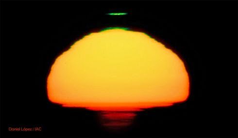 METRO (Meteorologia): Fantástico: O raro e incrível flash verde no topo ...